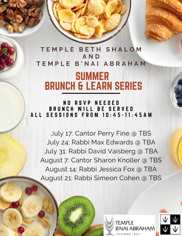 Summer Brunch & Learn Series
